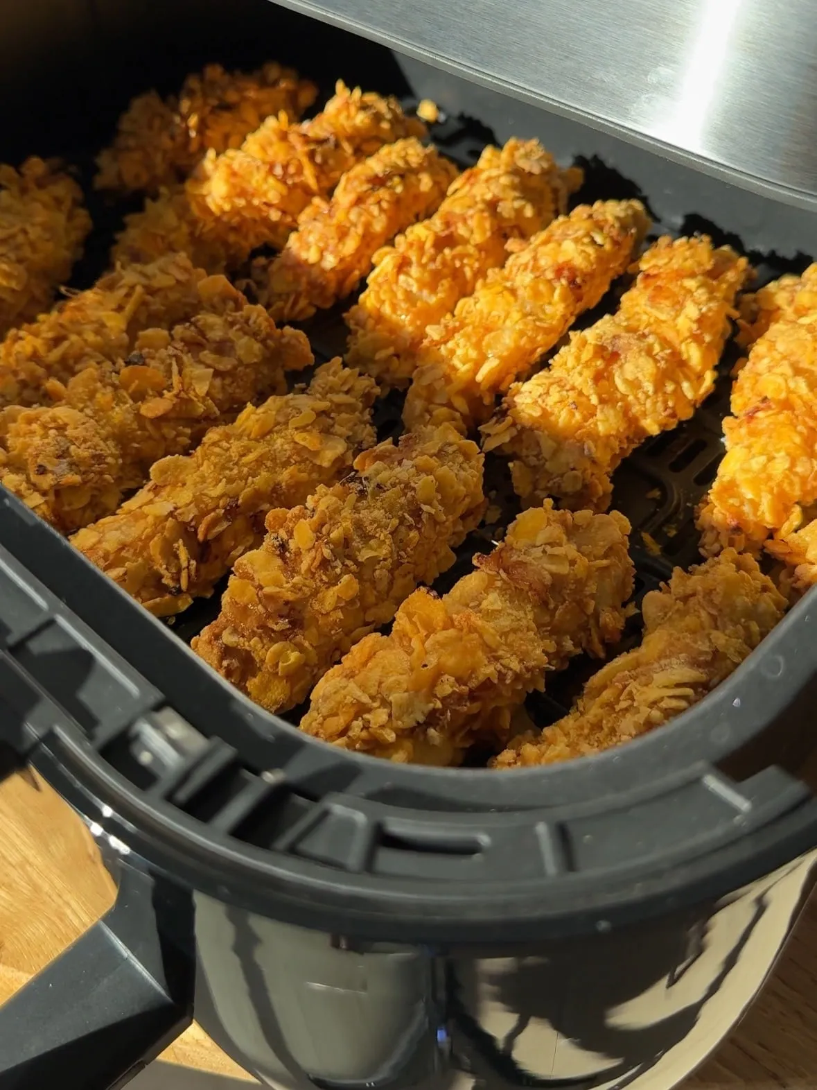 Pui crispy in fulgi de porumb - Rețetă | Colțul cu bunătăți